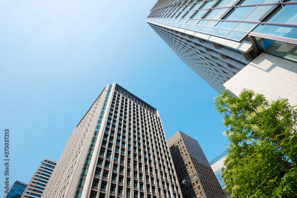 High-rise buildings - Marunouchi and Otemachi , Tokyo, Japan Stock ...