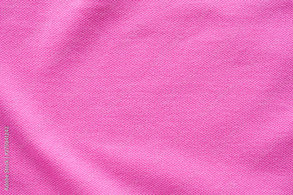 Pink cotton fabric texture closeup background Stock Photo | Adobe Stock