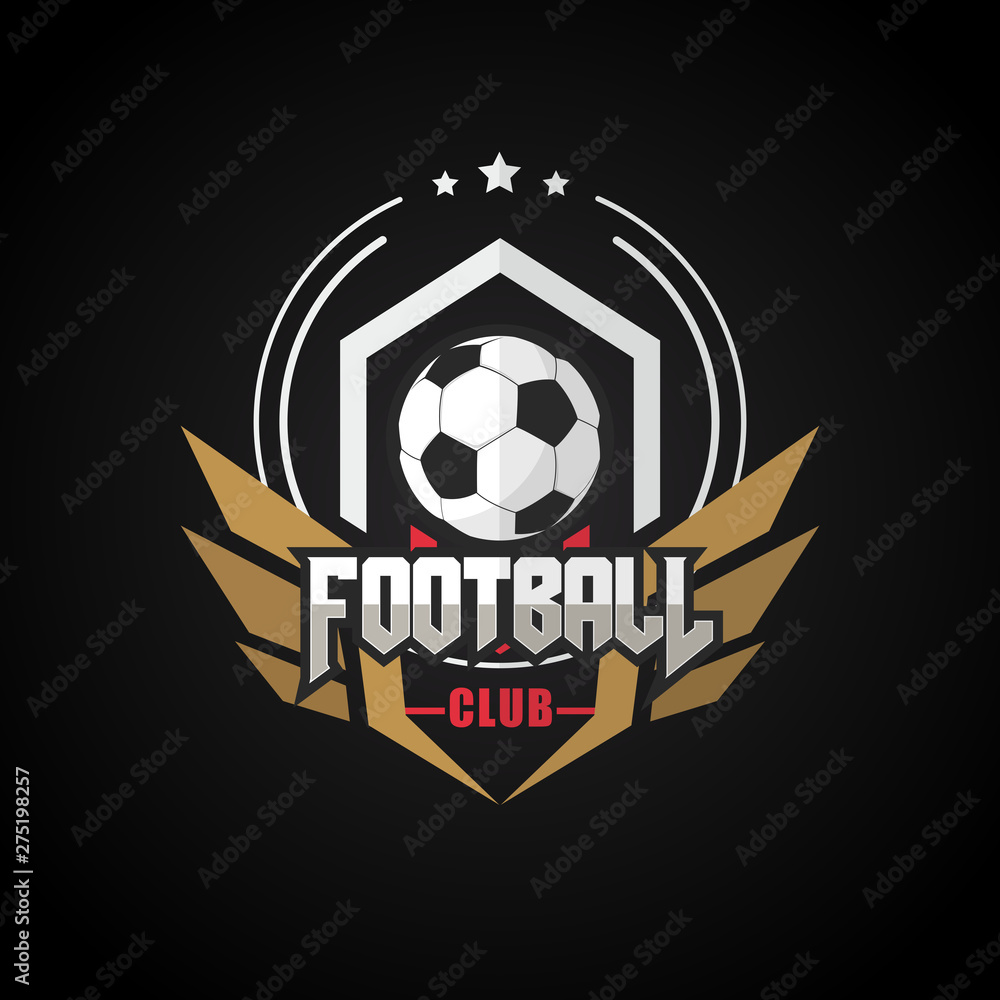 Soccer Football Badge Logo Design Templates | Sport Team Identity ...