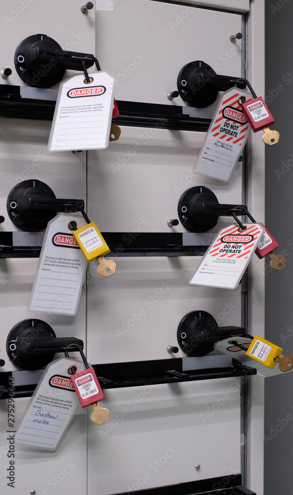 Lock out & Tag out, Lock out station, machine - specific Lock out ...