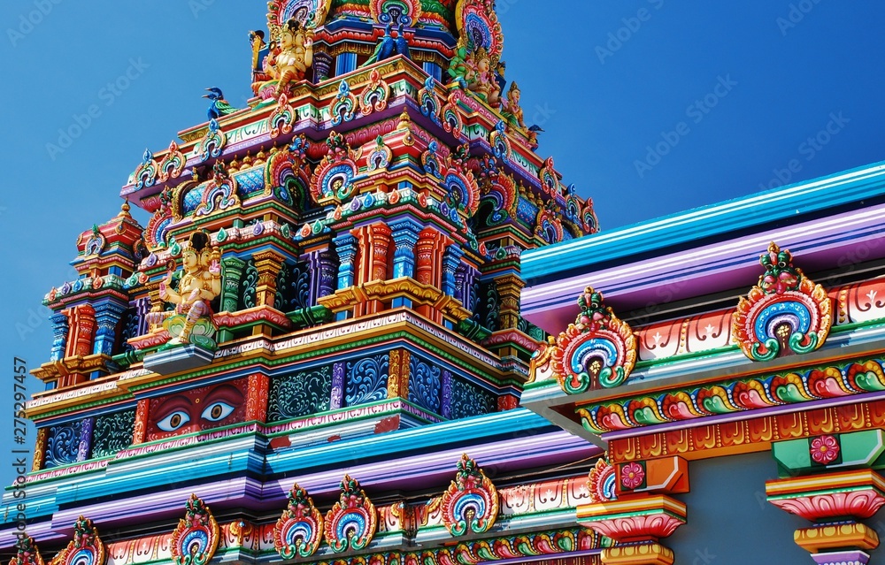 Hindu temple Sri Siva Subramaniya temple in Nadi, Fiji Stock-Foto ...