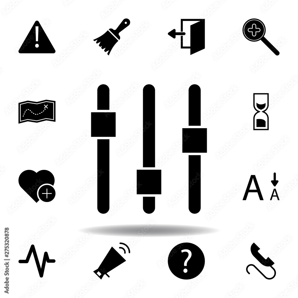 Alert, attention, error, warning icon. Signs and symbols can be used ...