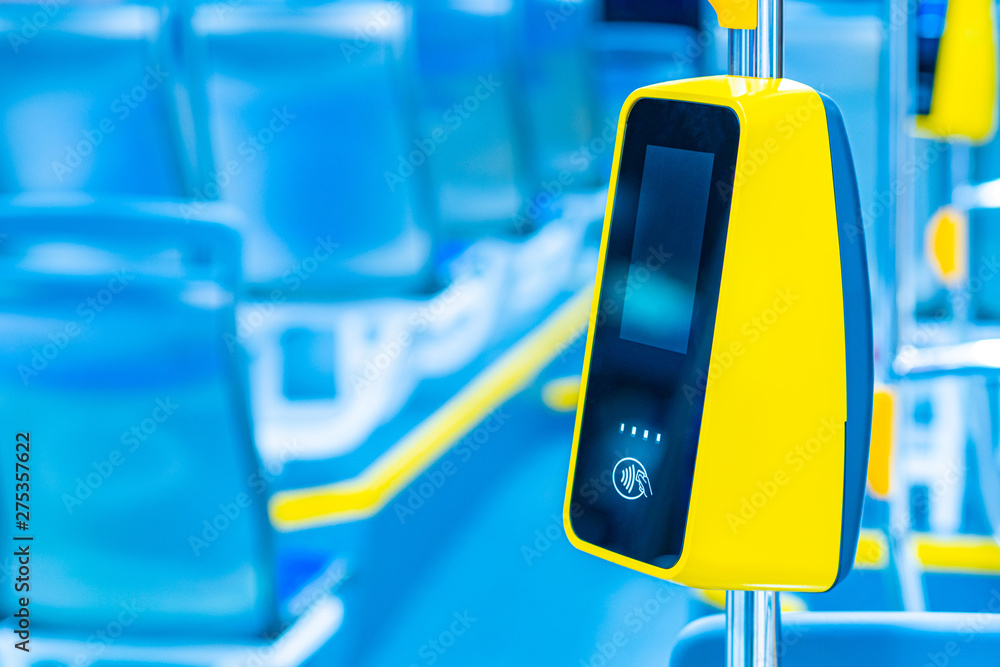 Transport Pos Terminal Non Contact Fare Payment Validator For