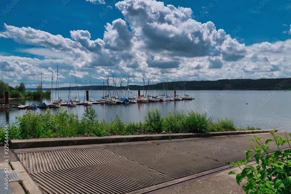 großer brombachsee Stock Photo | Adobe Stock