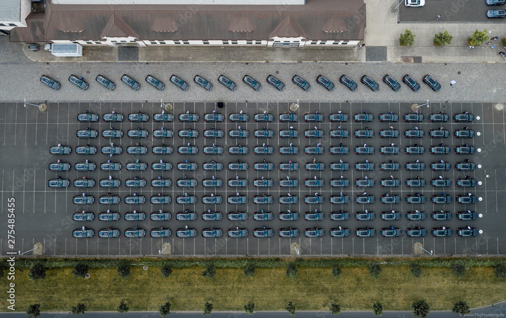 Giant parking area Stock Photo | Adobe Stock