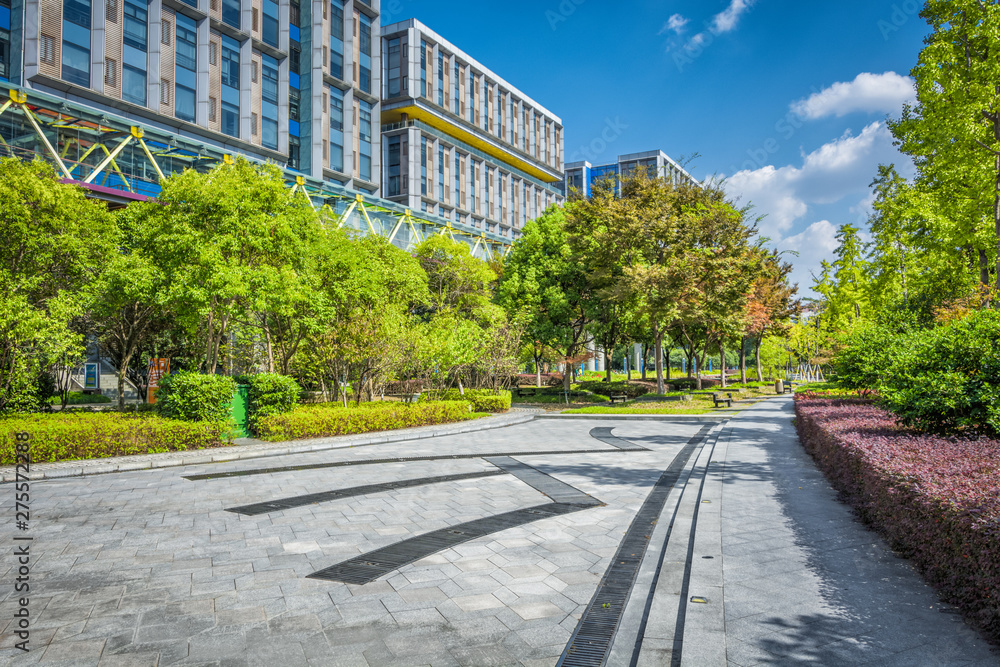 Abstract Park Wallpaper