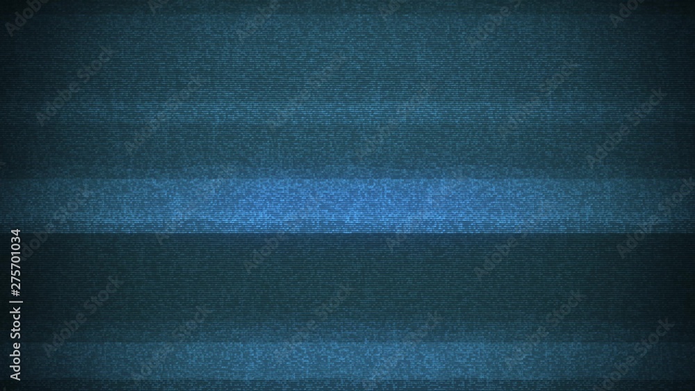 LCD screen bright glitch noise interference background loop for logo ...
