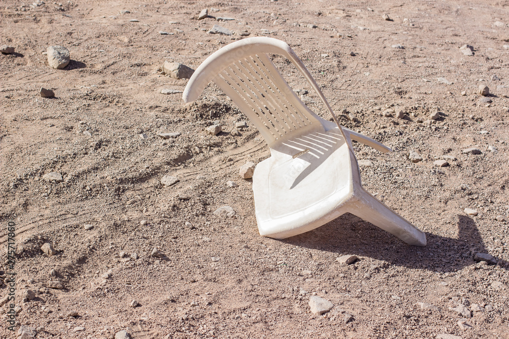 Broken Plastic Chair