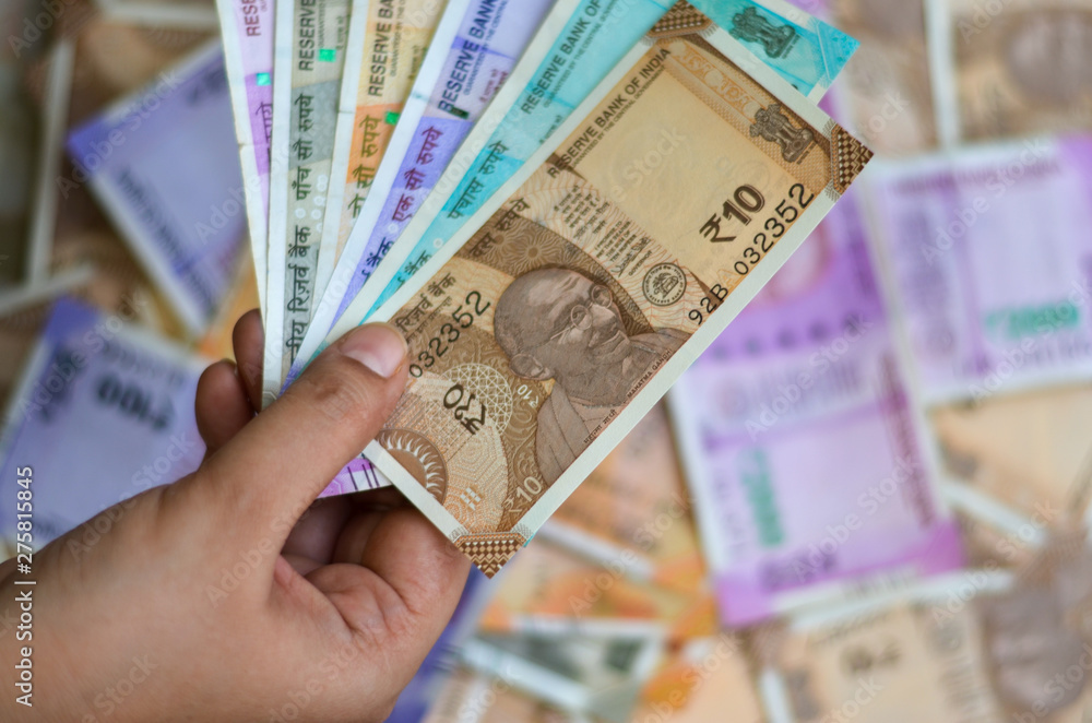 Indian Money 100 Rupees Bundles