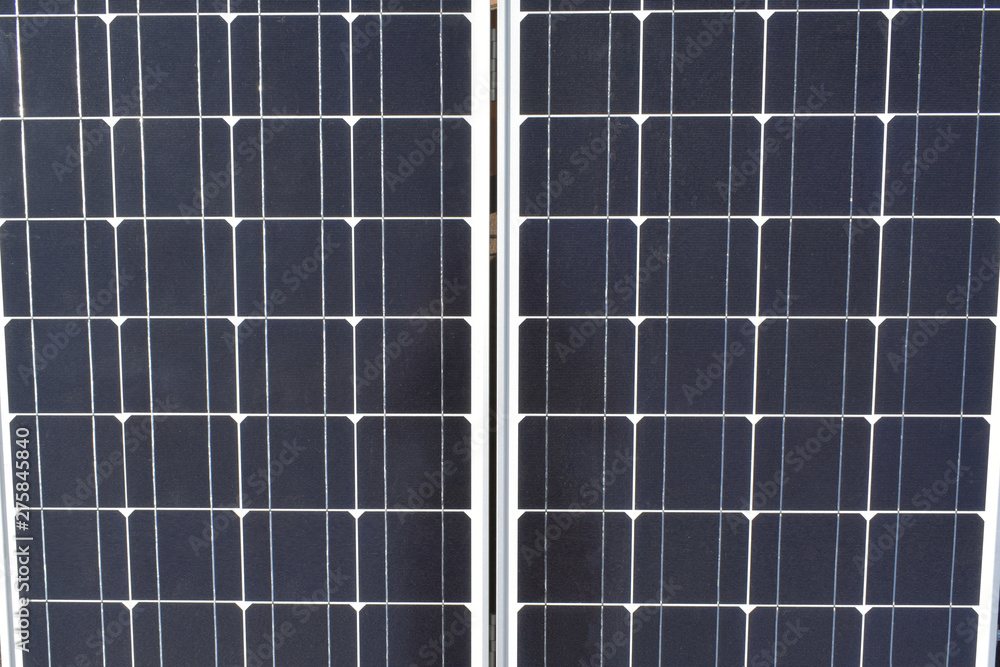Solar panel. Alternative energy source, concept of sustainable ...