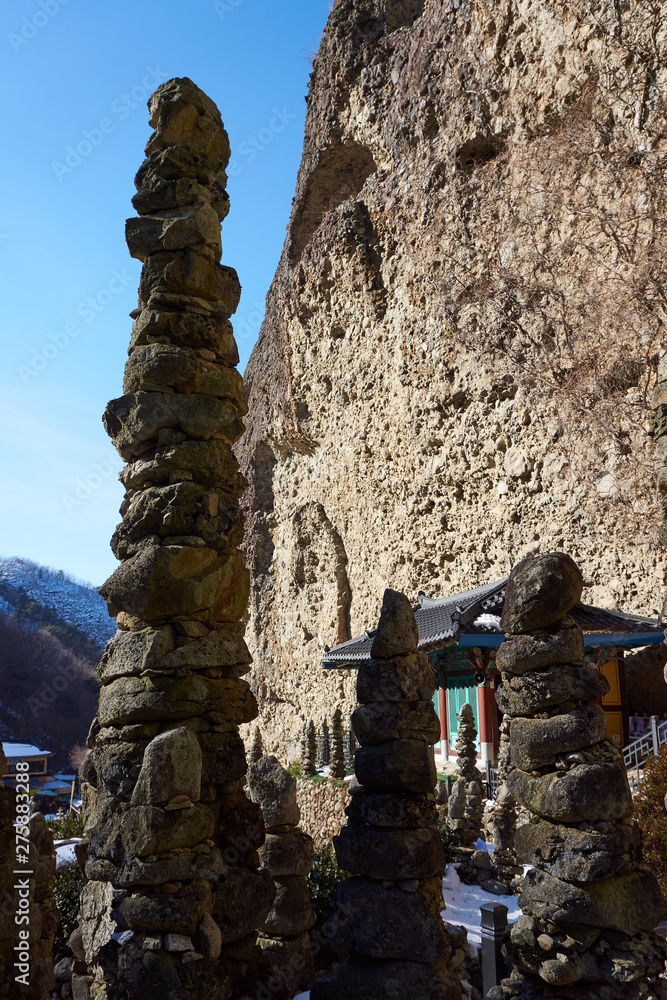 Tapsa Temple is a famous temple in Korea. Stock Photo | Adobe Stock