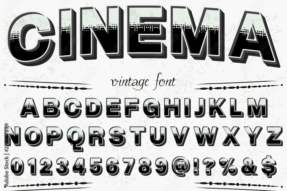 Font alphabet Script Typeface handcrafted handwritten vector label ...