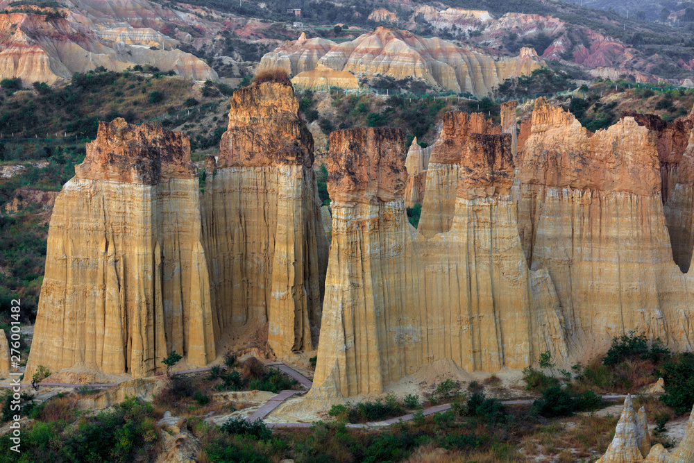 Earth Forest of Yuanmou in Yunnan Province, China - Exotic earth and ...