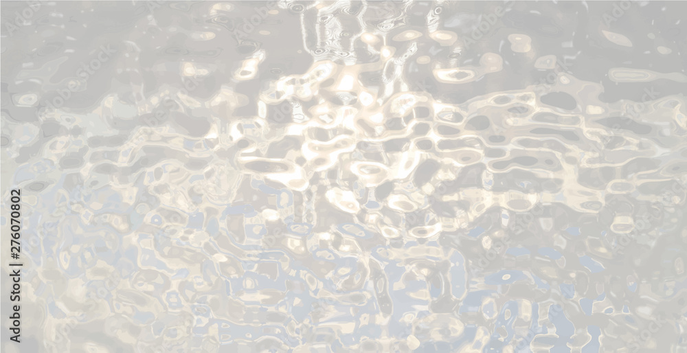 Water surface. Frosted glass. Ripples effect. Vector illustration Stock ...