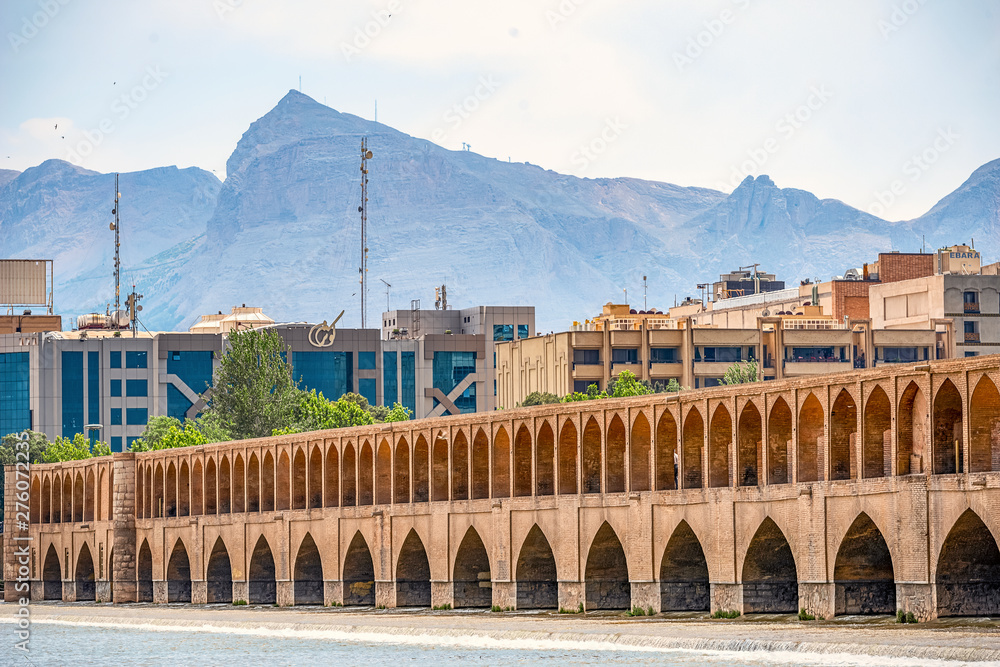 22/05/2019 Isfahan, Iran, Siosepol the bridge in Isfahan of double-deck ...