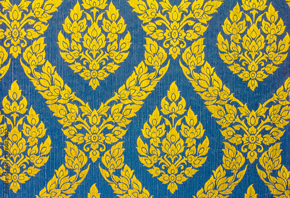 Artwork Pattern Thailand In Thai temples Stock Photo | Adobe Stock