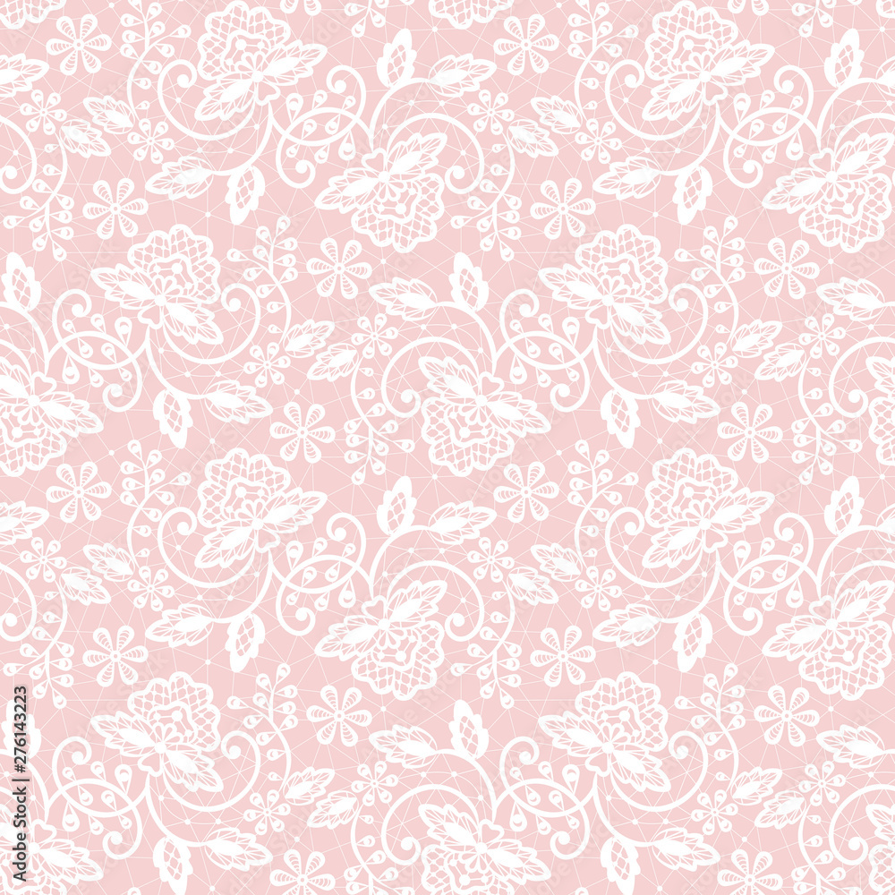 Floral Lace Background