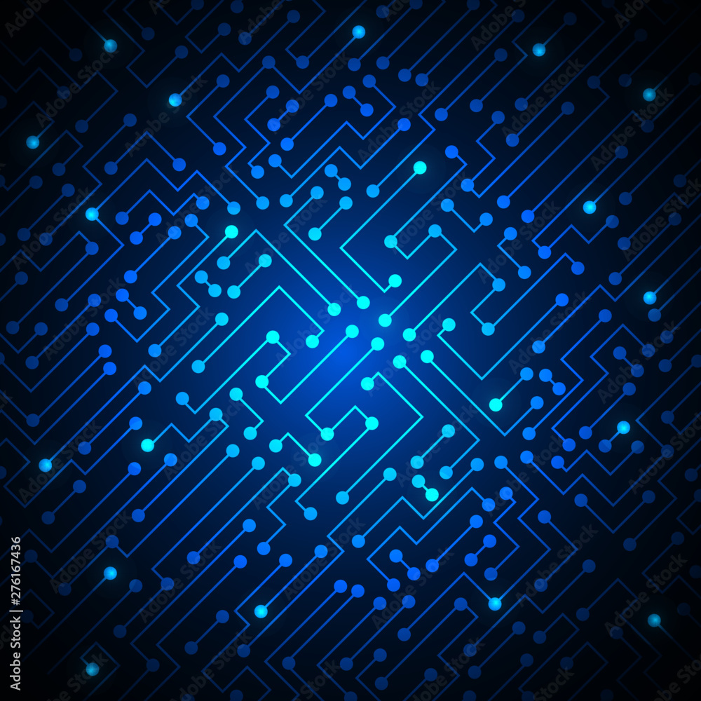 vector futuristic circuit board , Electronic motherboard ...