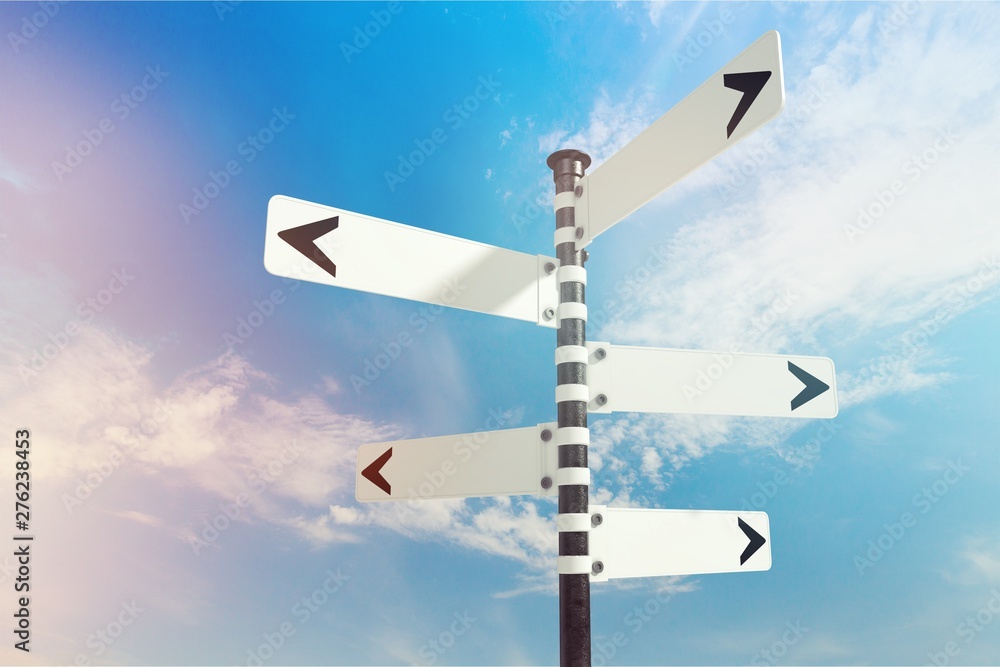 Signpost. Stock Photo | Adobe Stock