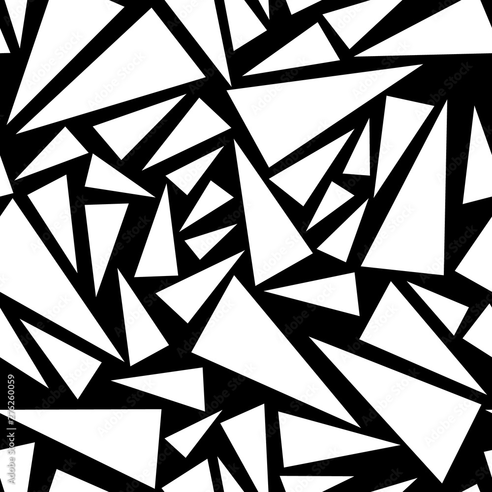 Triangle Seamless Geometric Pattern Abstract Geometric Hipster Fashion 