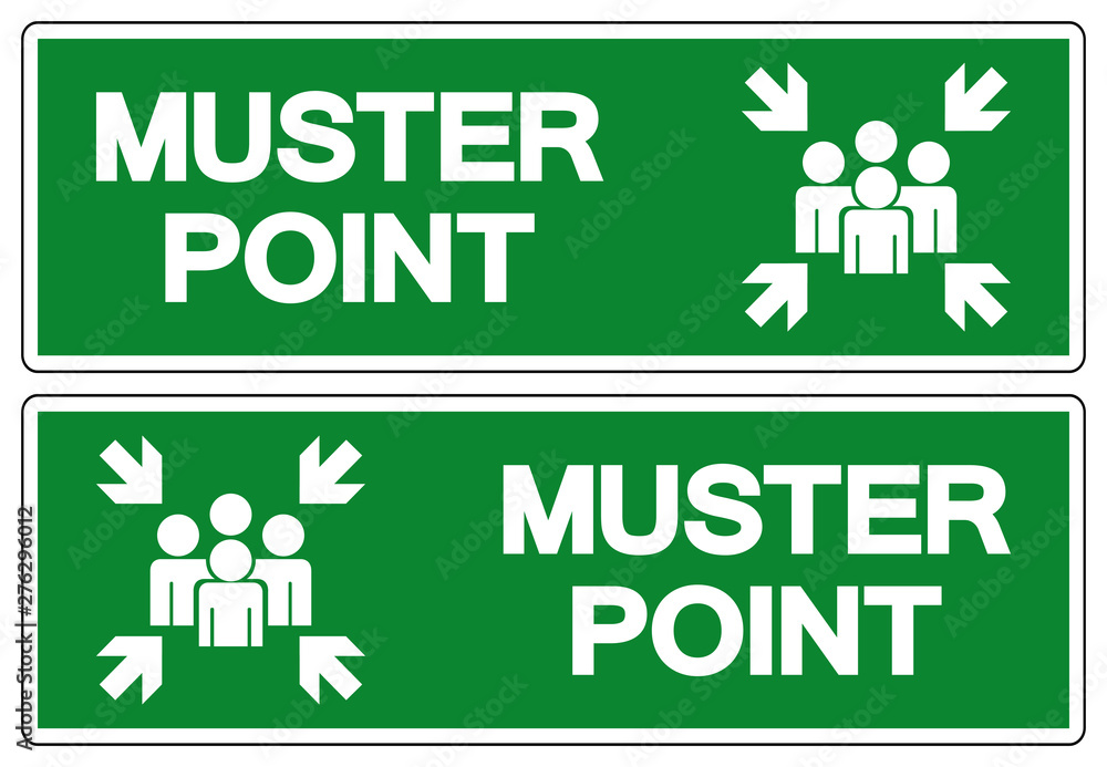 Muster Point Symbol Sign, Vector Illustration, Isolated On White ...
