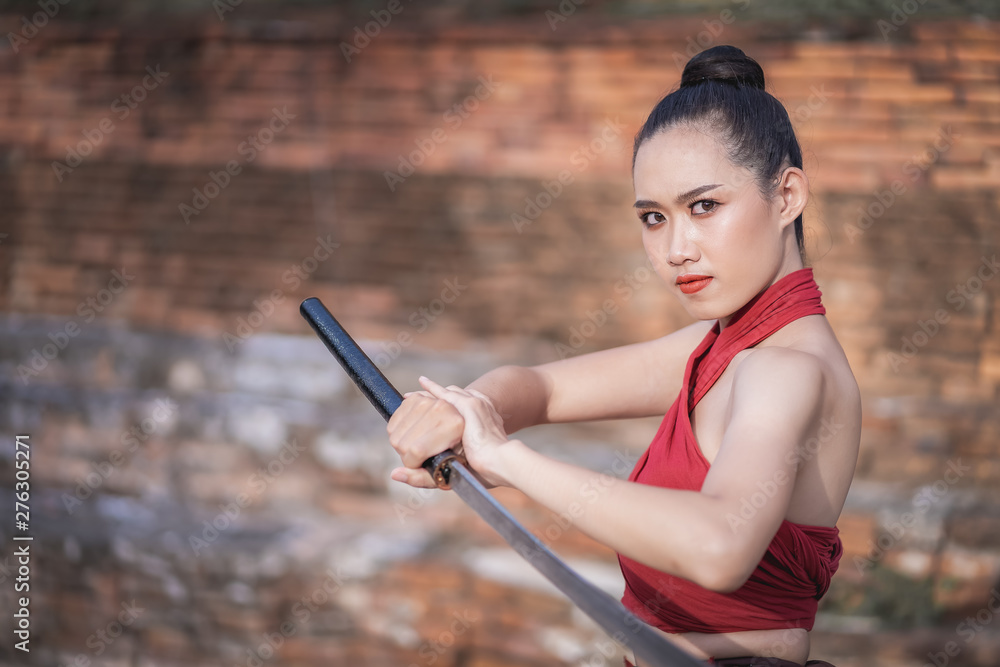 Women Sword Fighting