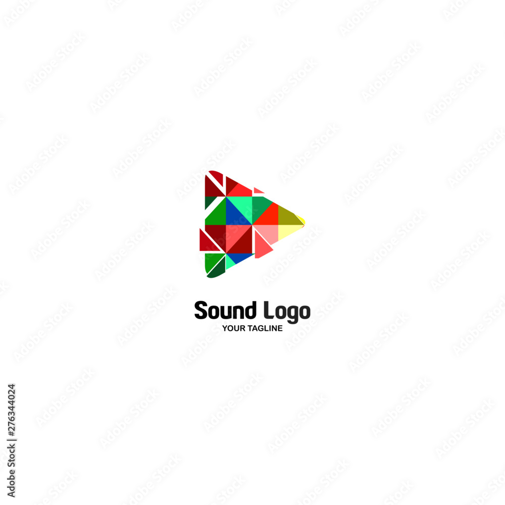 Sound Logo Vector Stock Vector | Adobe Stock