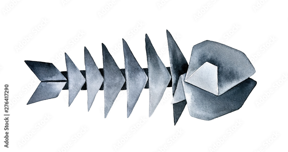 Triangle Black And White Clipart Fish