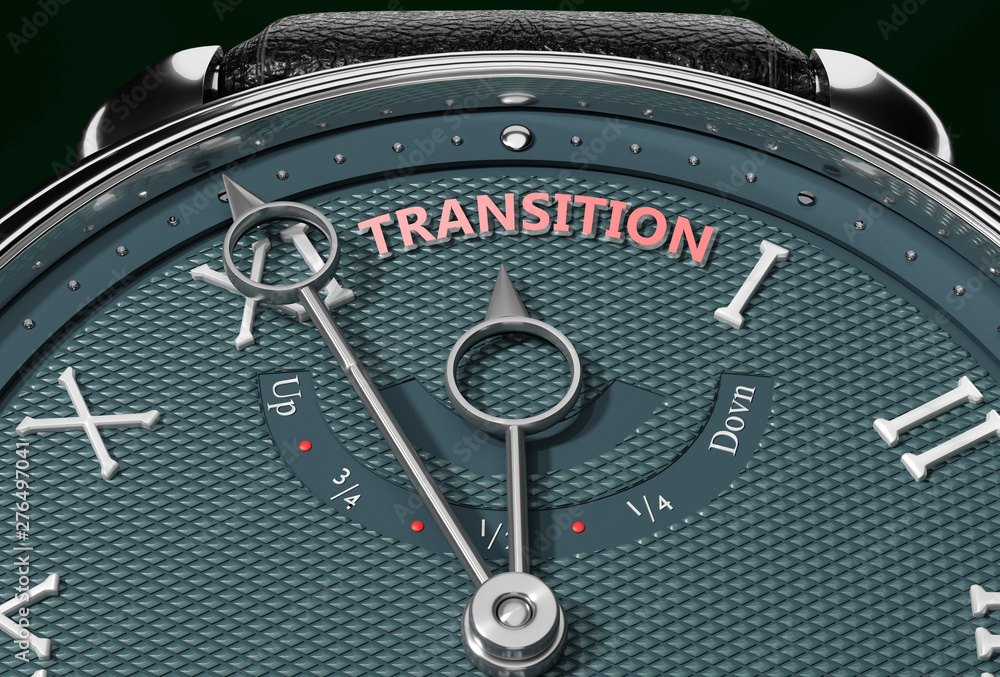 Achieve Transition, come close to Transition or make it nearer or reach ...