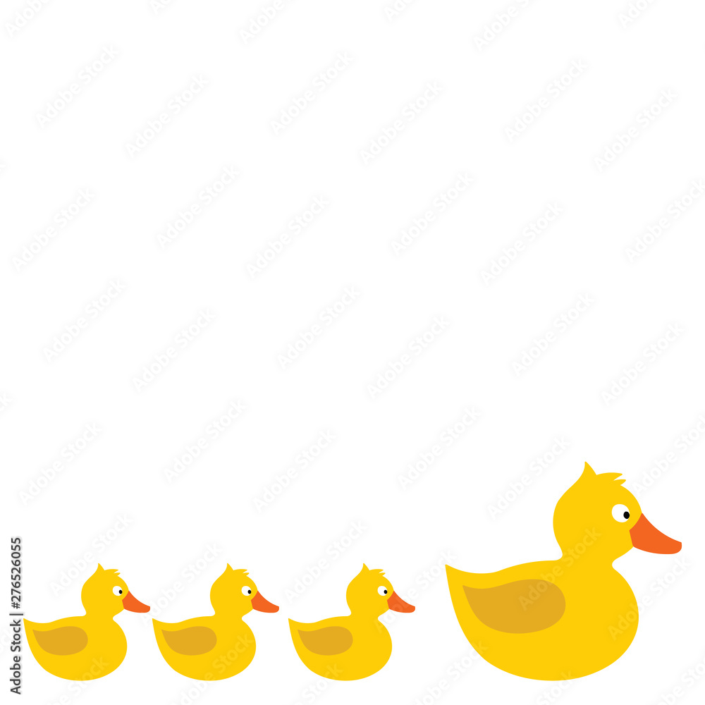 Rubber Duck Border Clip Art