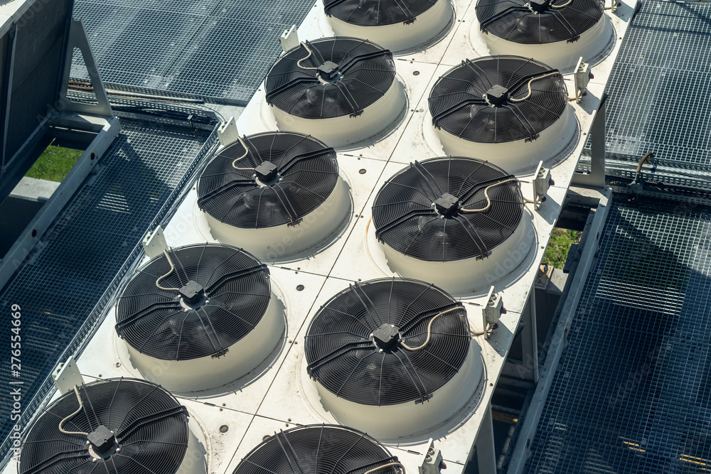 Heavy heating ventilation cooling and air conditioning set system on ...