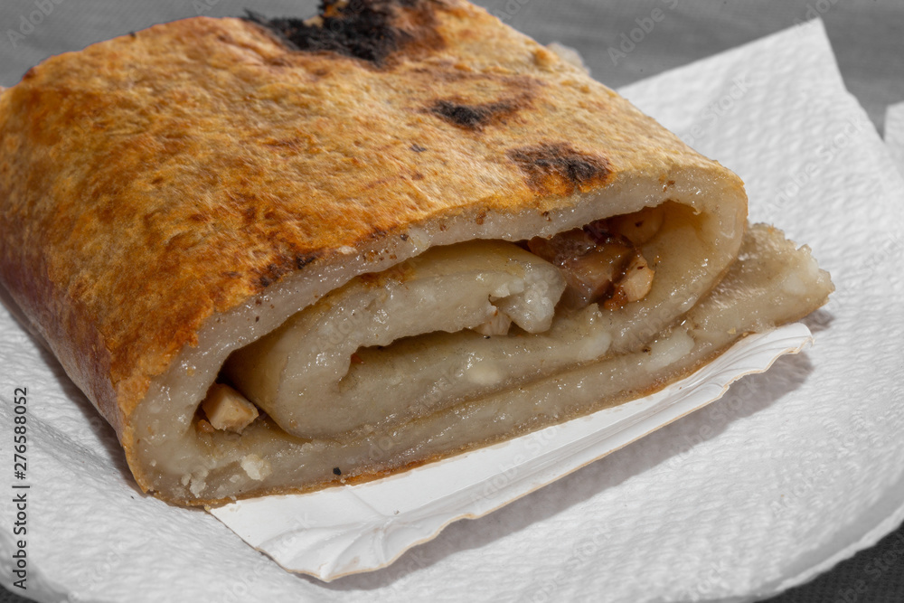 Preparation of CHOCHOCA - tpical food of Chiloe island, Chile ...