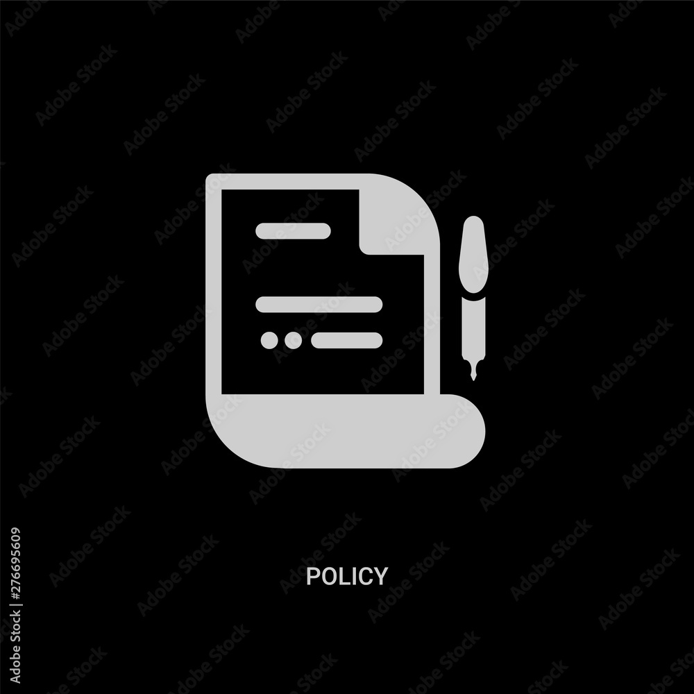 Policies Icon Black
