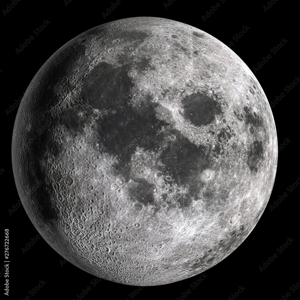 Full moon in high resolution isolated on black background. Stock Photo ... Full moon in high resolution isolated on black background. Stock Photo ...