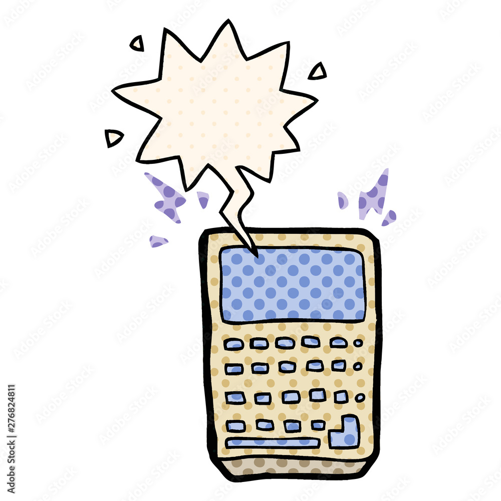 Calculator Comic