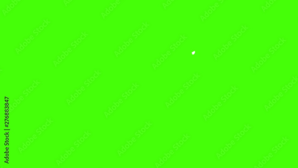 modern flat short animations set effects elements,green screen chroma ...