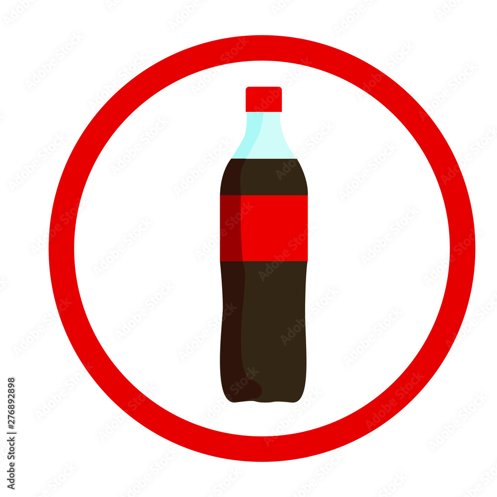 Red label bottle icon Stock Vector | Adobe Stock