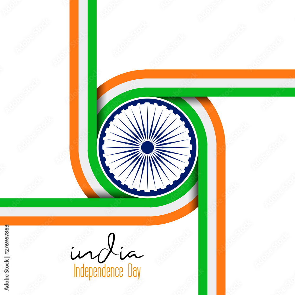 India independence day graphic design - Vector illustration Stock ...