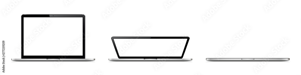 Laptop lid opening stages Stock Vector | Adobe Stock