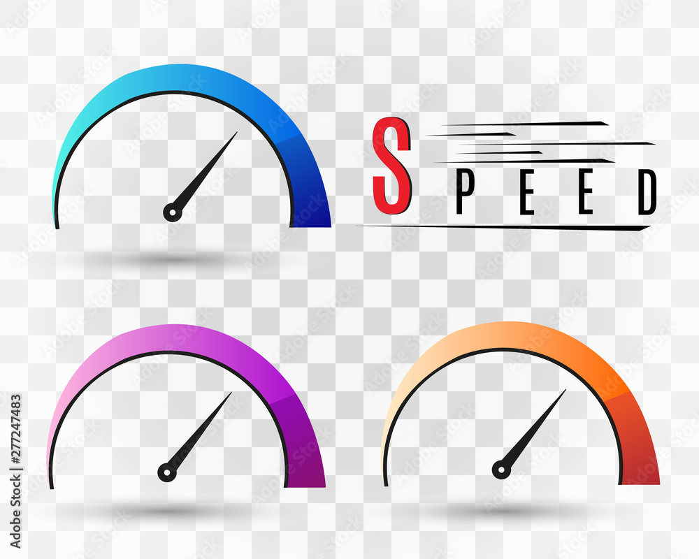 Internet speed. logo speed symbol. Stock Vector | Adobe Stock