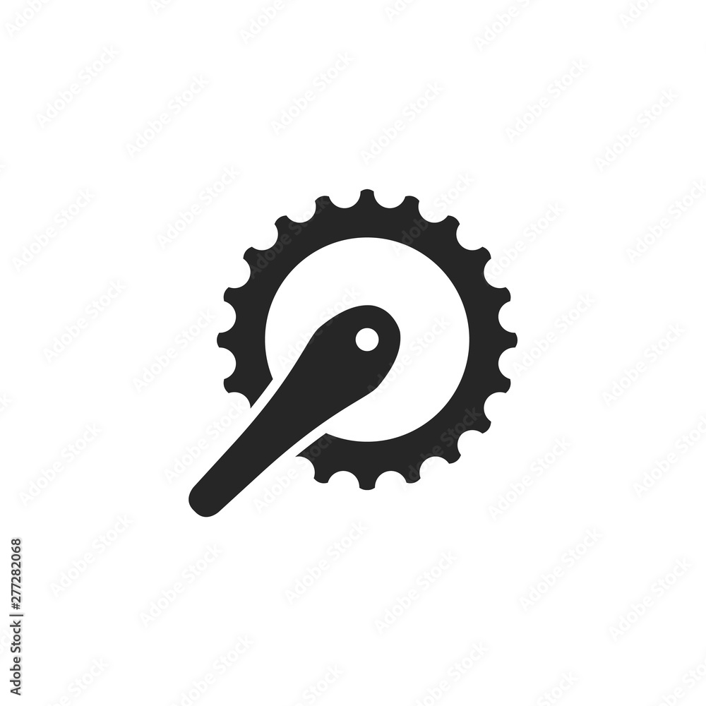 Bike Crank Vector