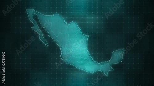 Map of Mexico. Mexico digital map. Mexico. Mapa. Mexico. Mapa México ...