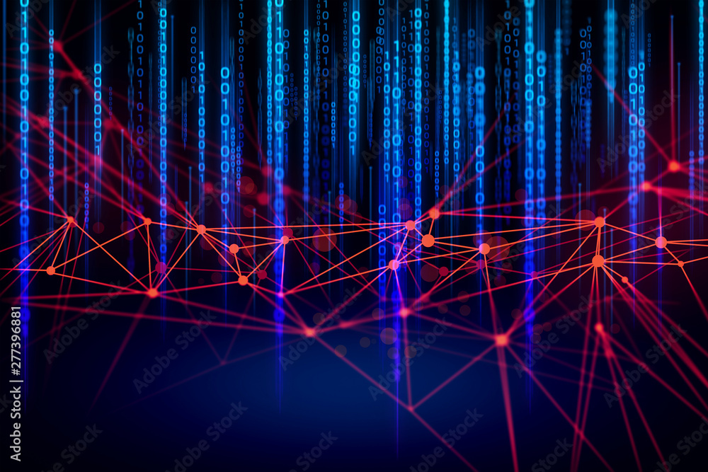 data deep learning robotic, molecule of chemical, atom cell science ...