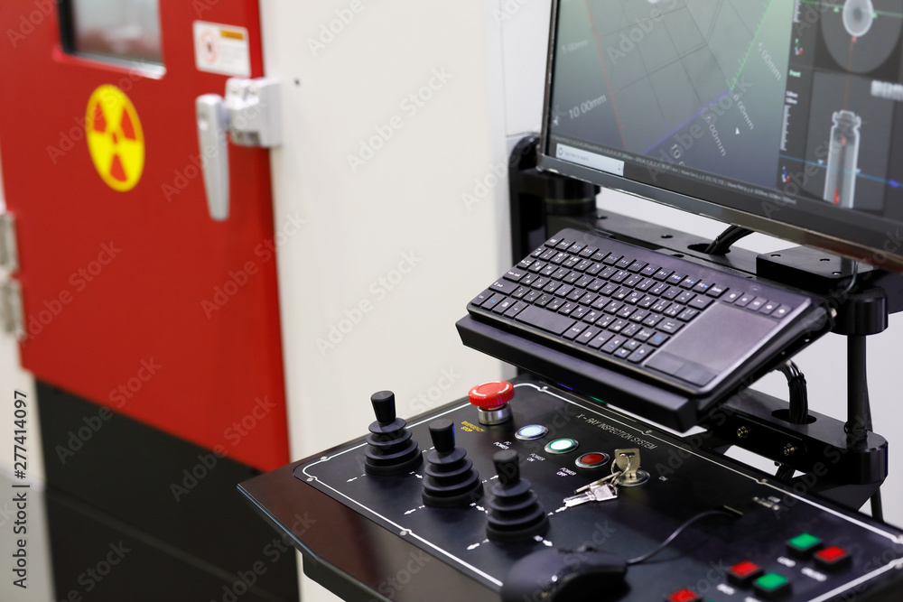 computer controlled x-ray inspection system Stock Photo | Adobe Stock