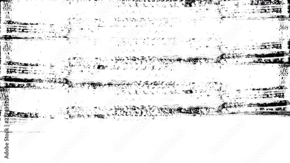 Horizontal white strokes of paint brush, abstract 2D animated ...