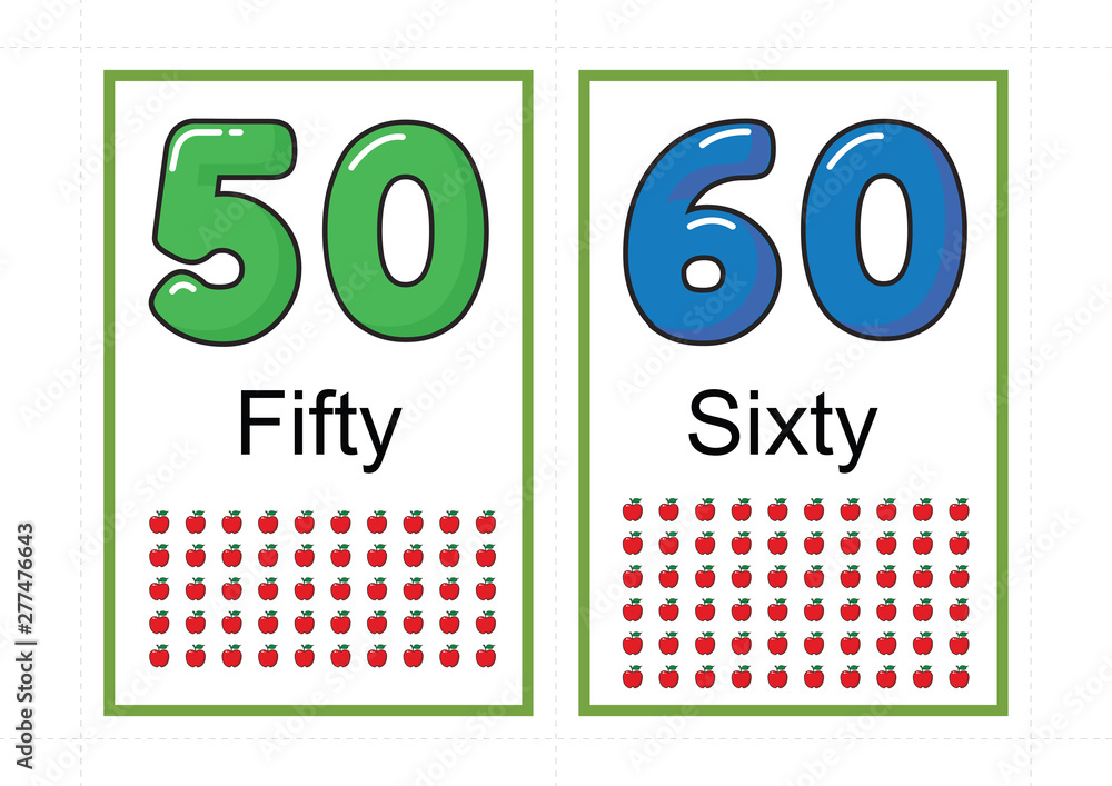 printable number flashcards for teaching number flashcards number flash ...