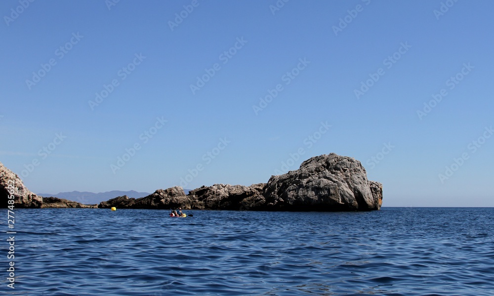 l'archipel des îles Medes sur la Costa brava,Espagne,Catalogne Stock ...