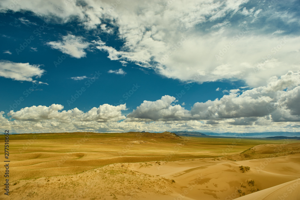 Mongolia. Sands Mongol Els, sandy dune desert, Stock Photo | Adobe Stock