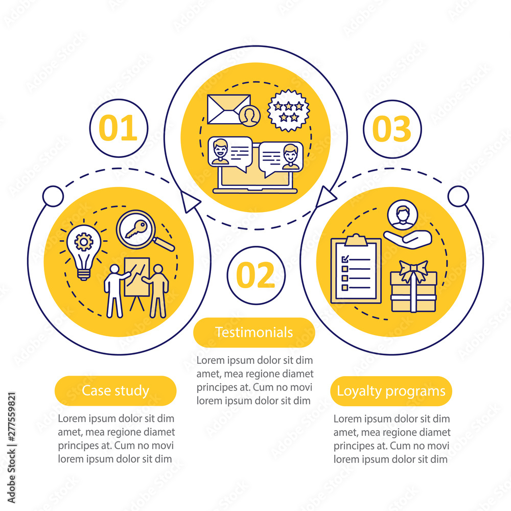 Decision making content vector infographic template. Business ...