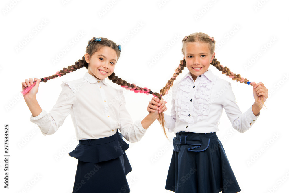 It is awesome dye hair fun colors. Keep hair braided for tidy look ...